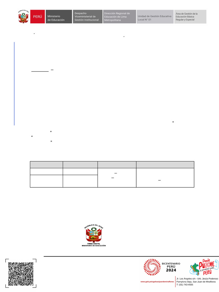 Oficio Multiple 00597 2024 Minedu Vmgi Drelm Ugel0 241204 093206 | PDF