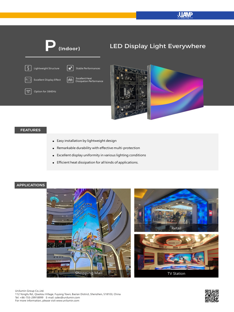 Ulamp P Indoor Catalog10.21 | PDF | Information And Communications ...