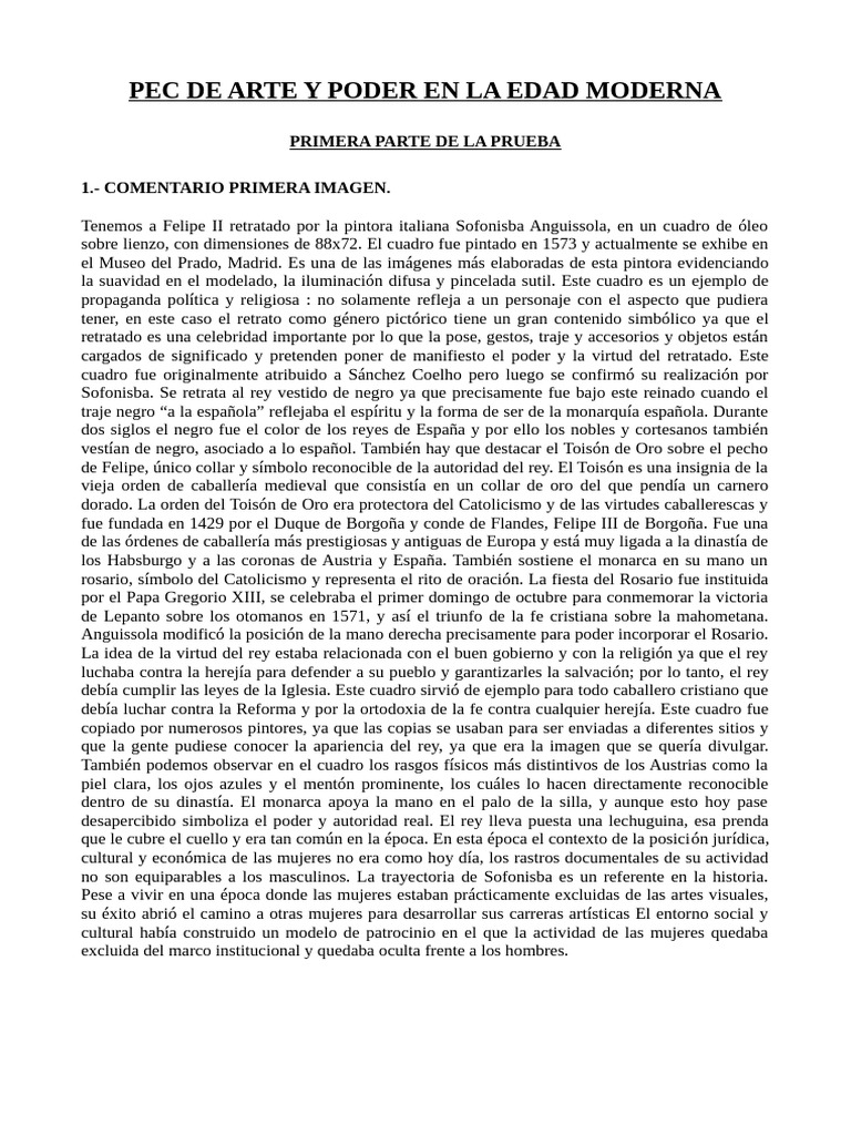 Pec Arte y Poder | PDF | Pinturas | Renacimiento