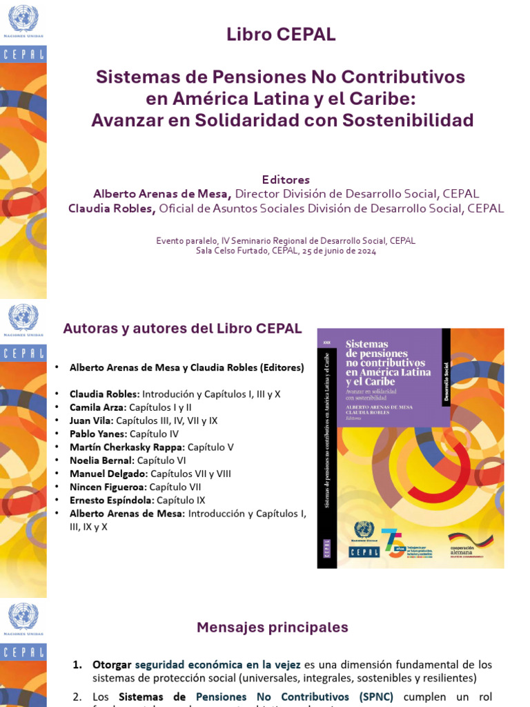 Sistemas de Pensiones No Contributivos en ALC | PDF | America latina | Pensión