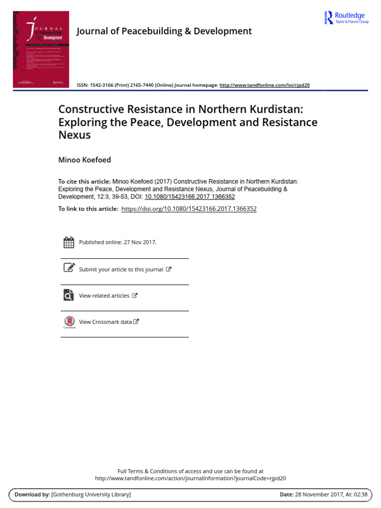 Constructive_Resistance_in_Northern_Kurd | PDF | Kurdistan Workers ...