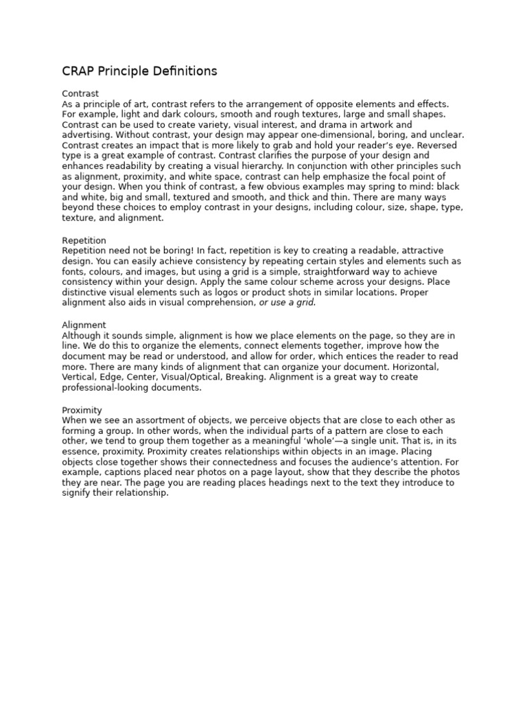 Design Principles for Creatives | PDF | Page Layout