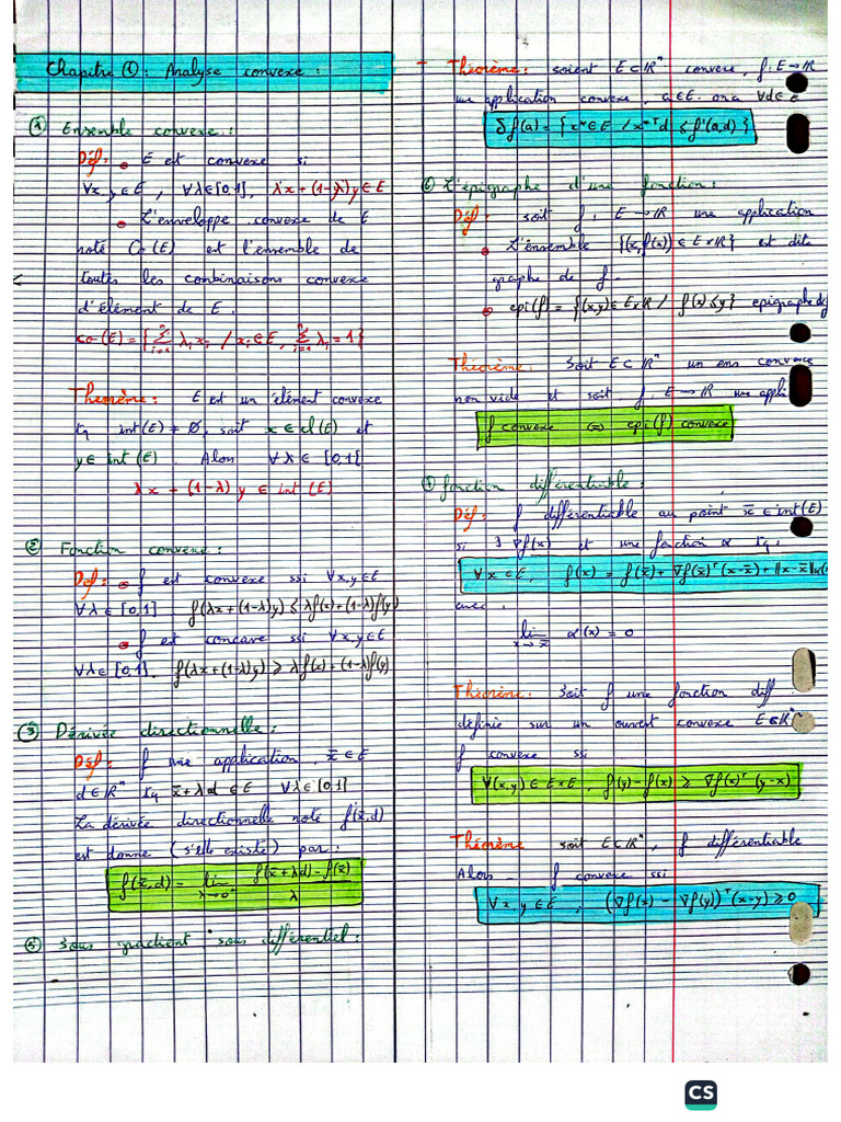 Résumé D'optimisation | PDF