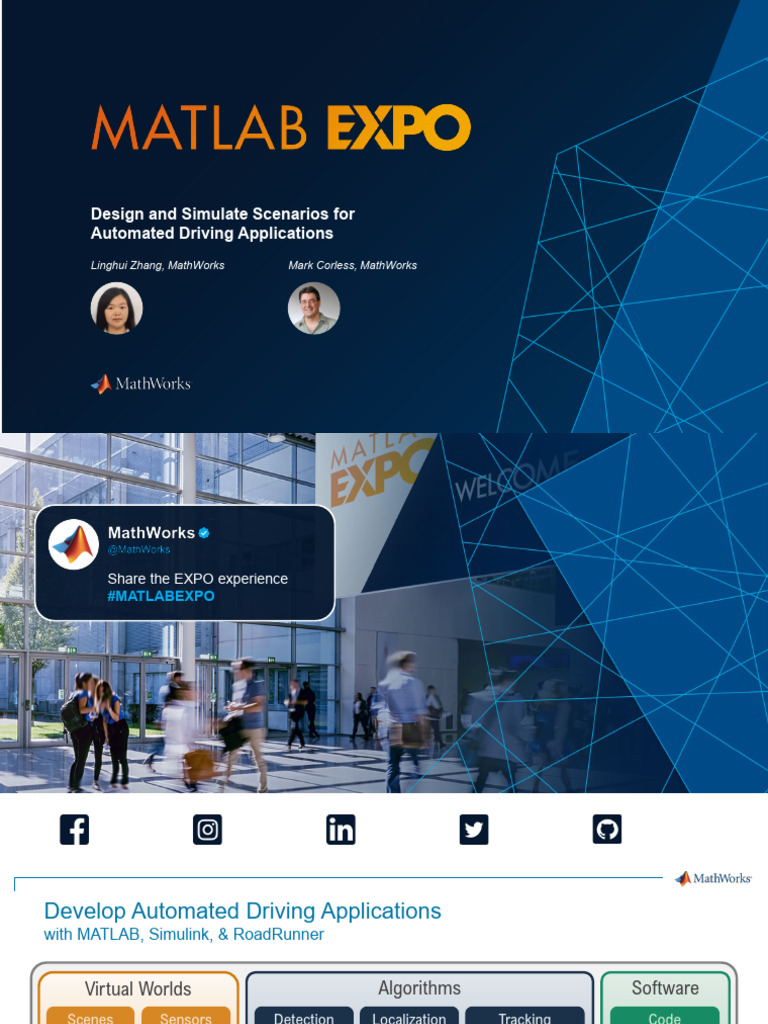 Design and Simulate Scenarios For Automated Driving Applications | PDF | Matlab | Simulation