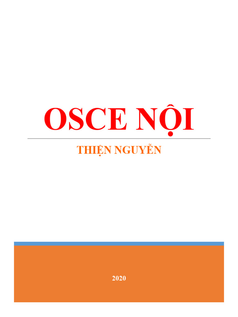 Osce N I | PDF
