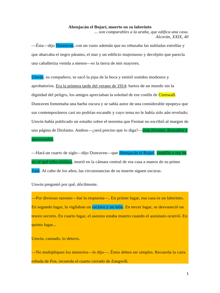 Abenjacán El Bojarí | PDF | Minotauro