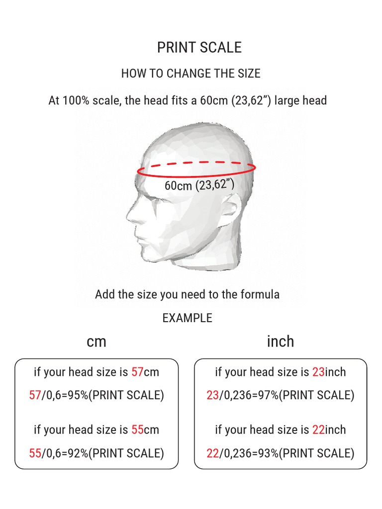 Head Size Adjustment Guide | PDF