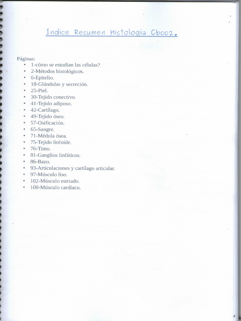 RESUMEN HISTO 1 | PDF
