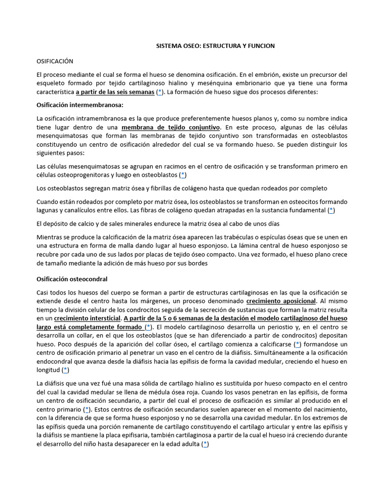 SISTEMA_OSEO_ESTRUCTURA_Y_FUNCION (2) | PDF | Hueso | Cartílago