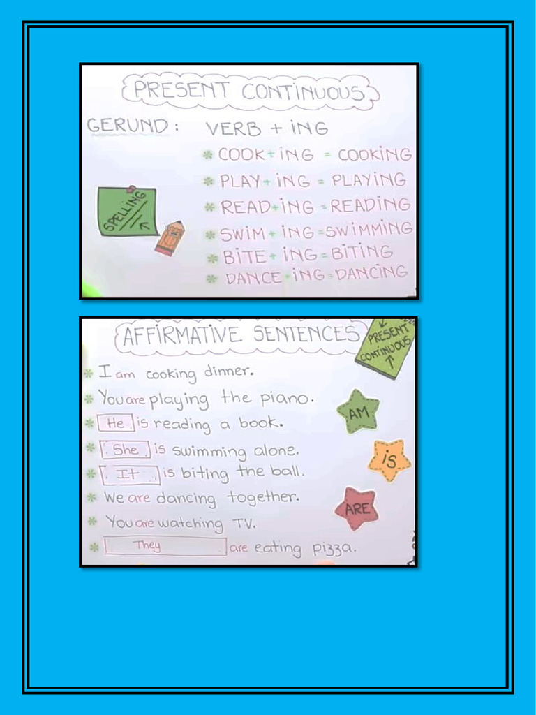 Presente Progresivo | PDF