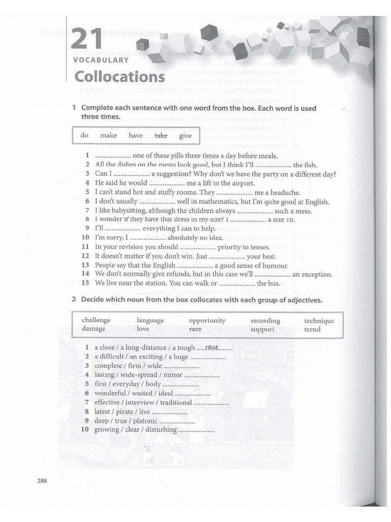 COLLOCATIONS | PDF