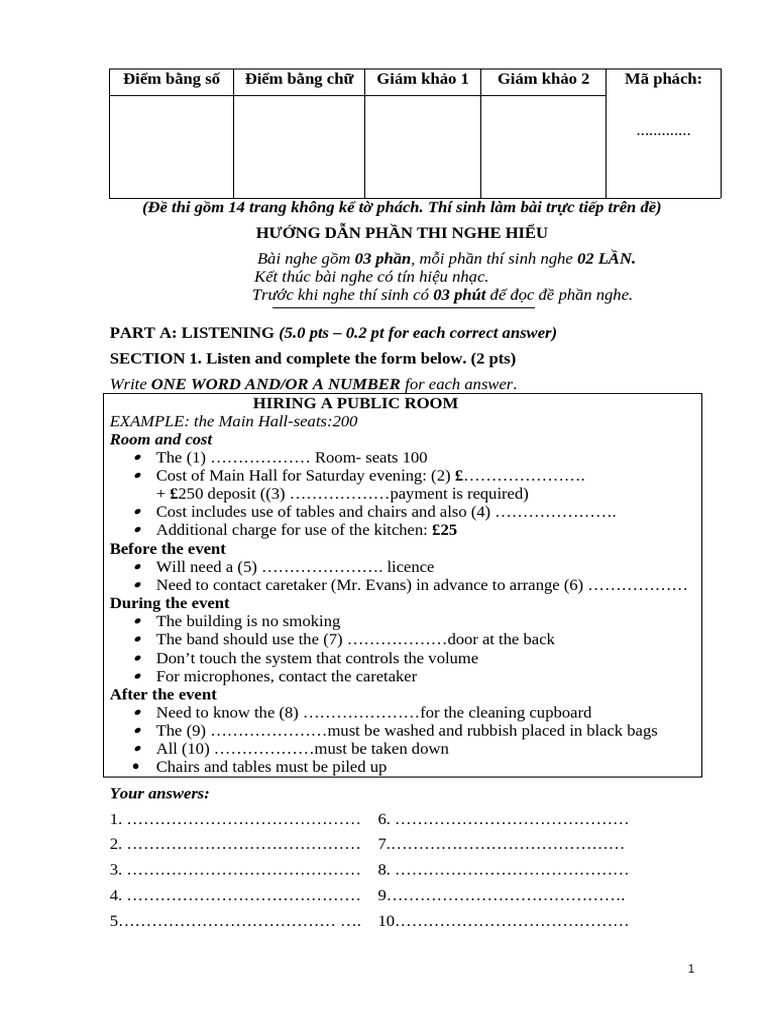 Đề Chính Thức Hsg12 2023 | PDF | Magnetism | Electron