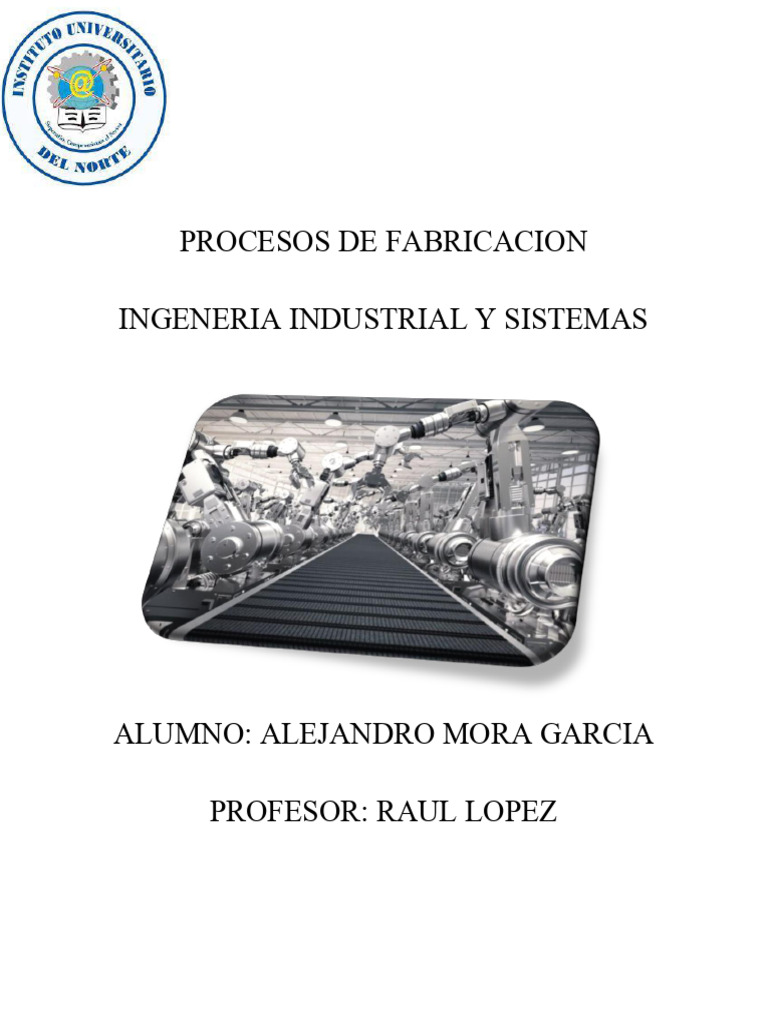 PROCESOS DE FABRICACION | PDF