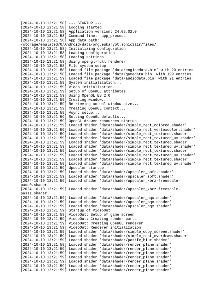 logfile | PDF | Shader | Rendering (Computer Graphics) logfile | PDF | Shader | Rendering (Computer Graphics)