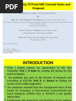 TETFund IBR Application Guidelines | PDF | Cost | Expense