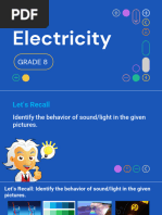 Electricity Class 10 | PDF | Electricity | Electric Current