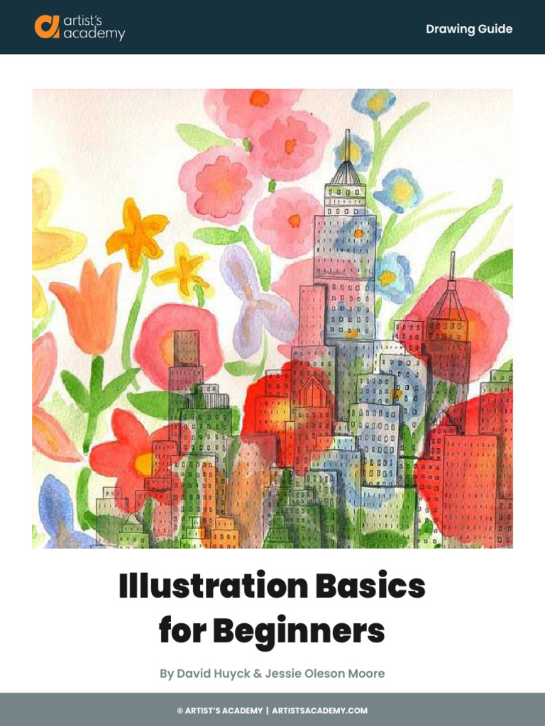 DRAW Guide Illustration Basics For Beginners AAC | PDF | Drawing ...