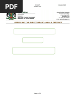 Grade 7 Mental Maths Term 1 Test | PDF | Circle | Elementary Geometry