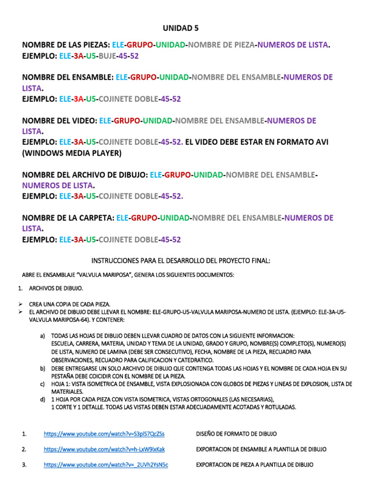 Instrucciones Ensamblaje Válvula U5 | PDF