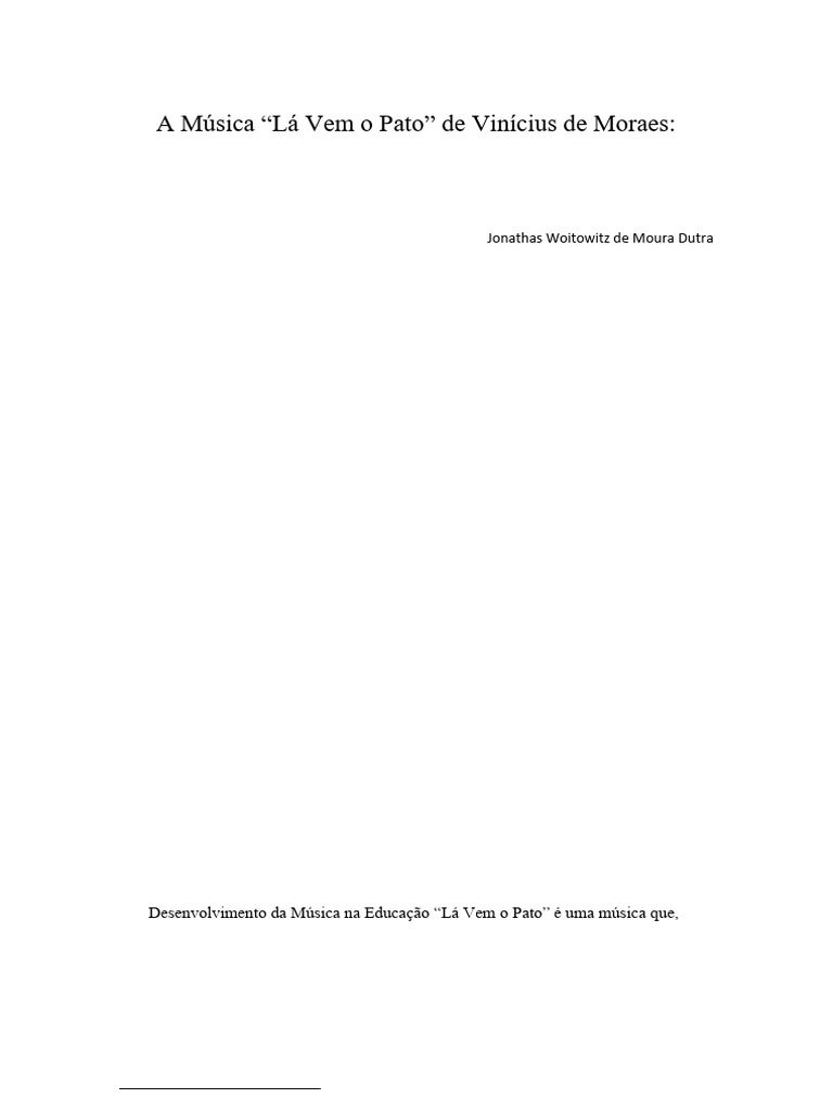 Paper_da_Prática_Musical 6 | PDF | Pedagogia | Ritmo