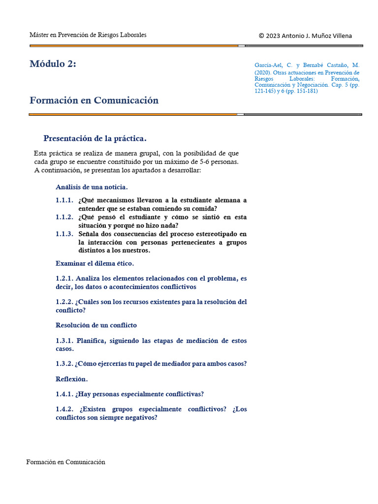 Módulo 2 - Tareas (1) | PDF