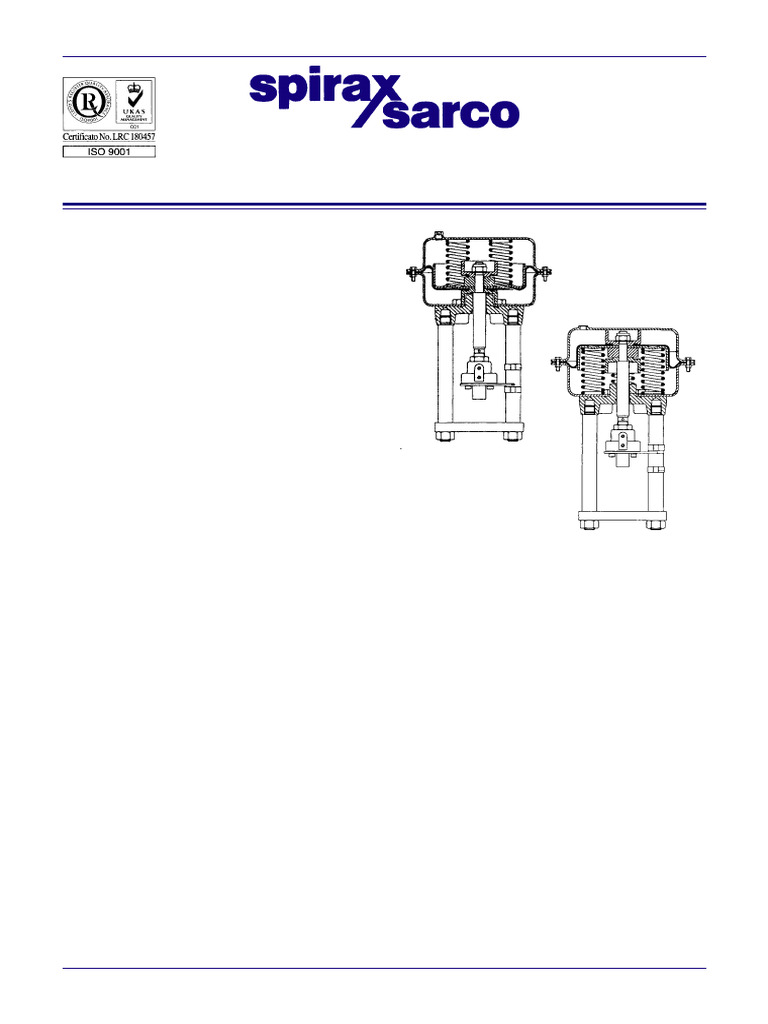 PN5000 6000 Pneumatic Actuator 7C-435-En | PDF | Valve | Actuator