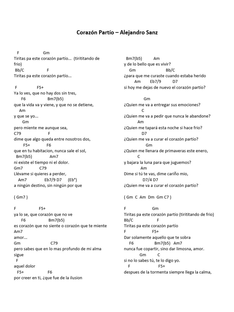 España - Corazón Partío | PDF