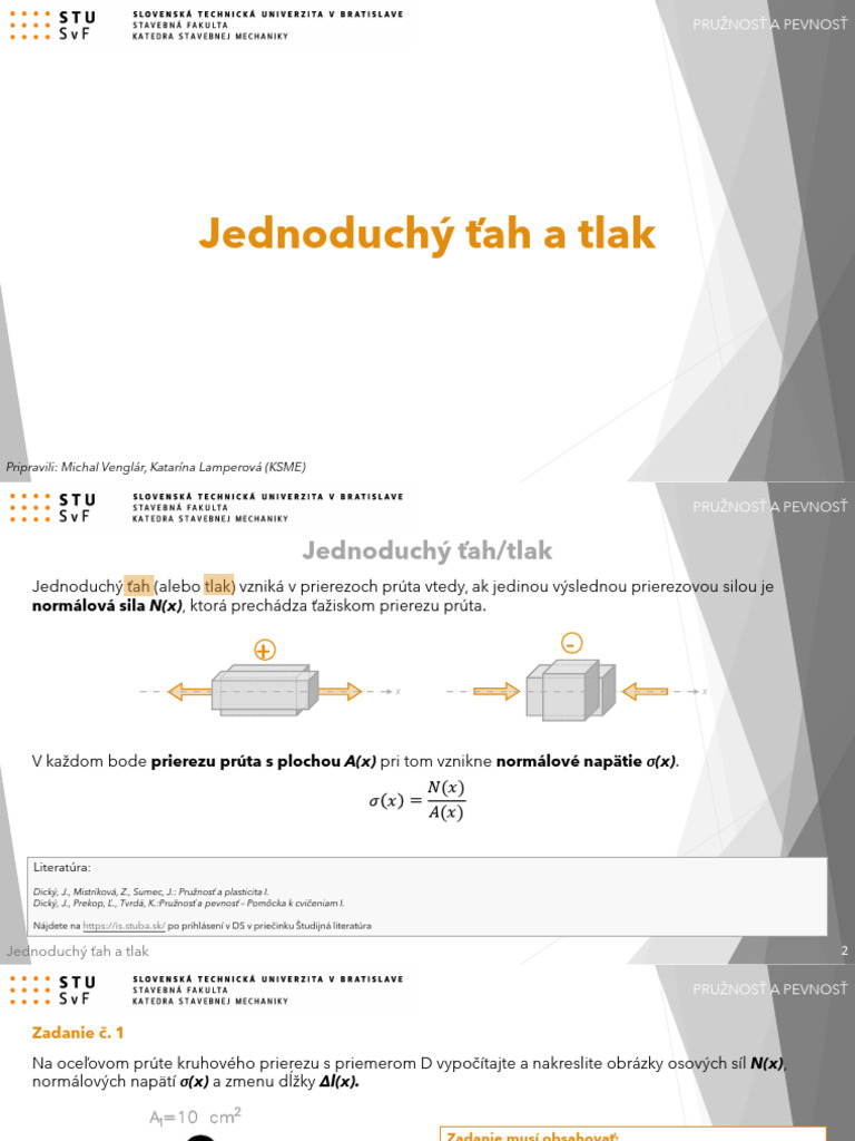 PRUZNOST - Tah, Tlak | PDF