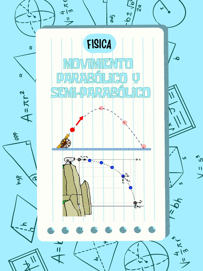 MOVIMIENTO PARABÓLICO y MOVIMIENTO SEMI-PARABÓLICO | PDF | Velocidad ...
