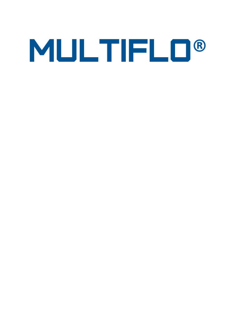 Multi Flo | PDF