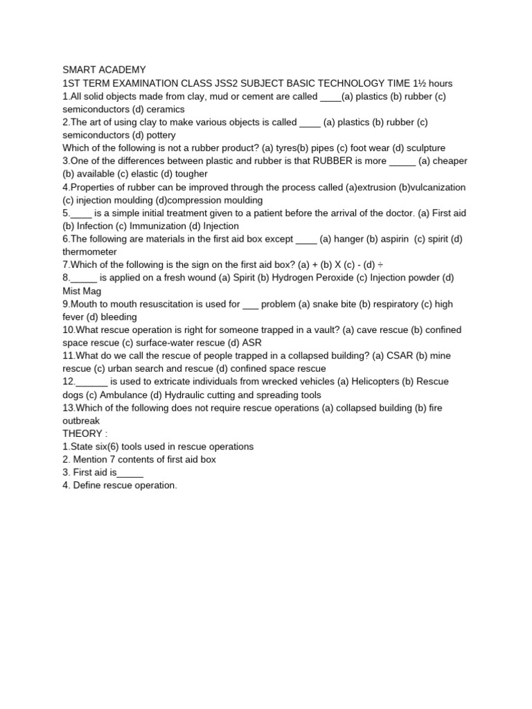 Edited Basic Tech JSS2 | PDF