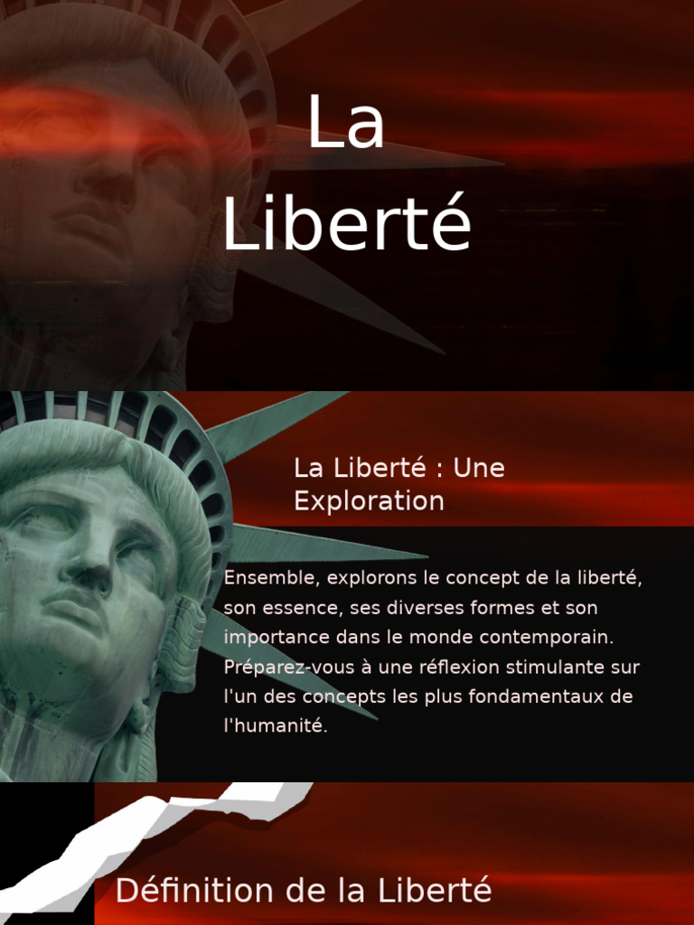 La Liberté | PDF | Liberté | Liberté d'expression