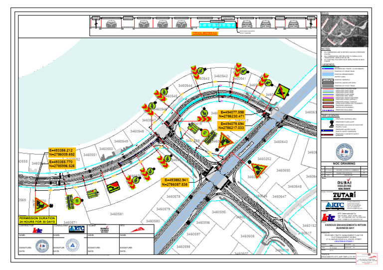 Traffic Managment Plan Stage 1 | PDF | Sidewalk | Transport Infrastructure