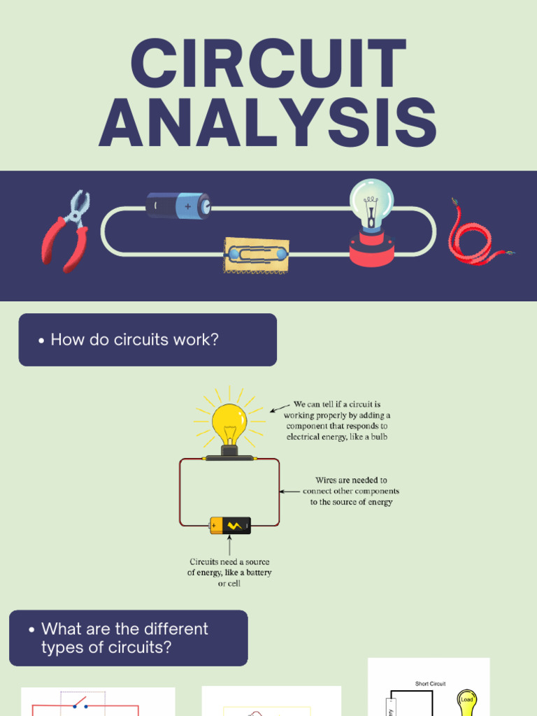 Circuits Analysis Pdf Series And Parallel Circuits Electrical Resistance And Conductance