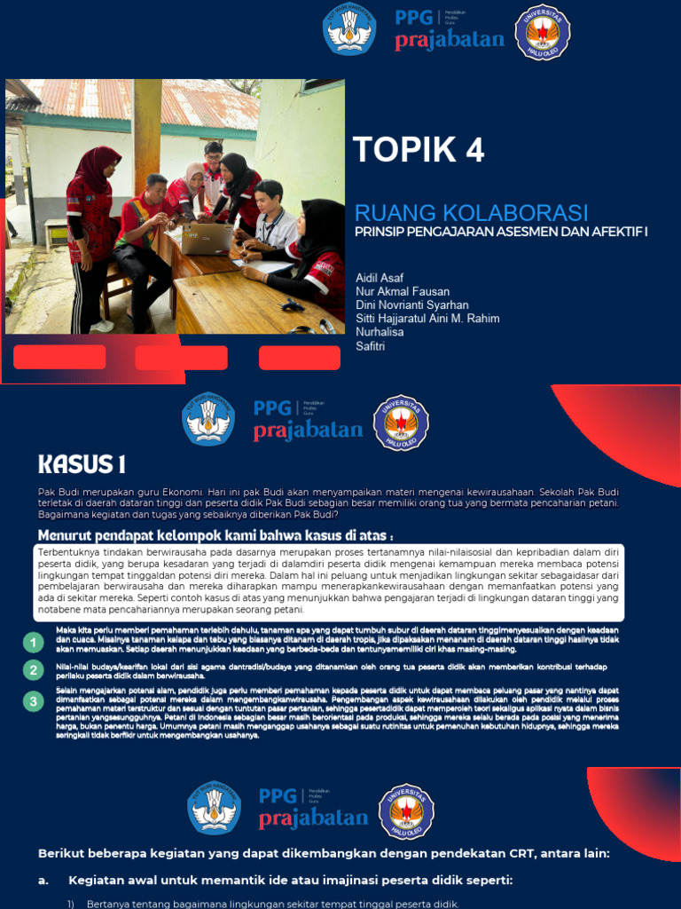 T4-4. Ruang Kolaborasi PPAE | PDF