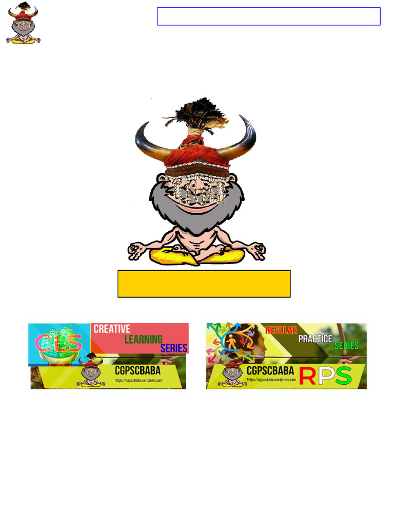CGPS SCBABA Preparation Portal | PDF