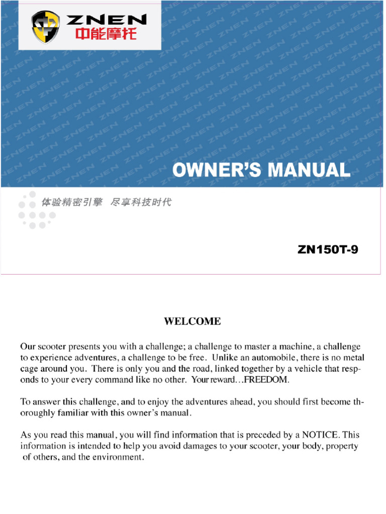 Znen - ZN150T-9 | PDF