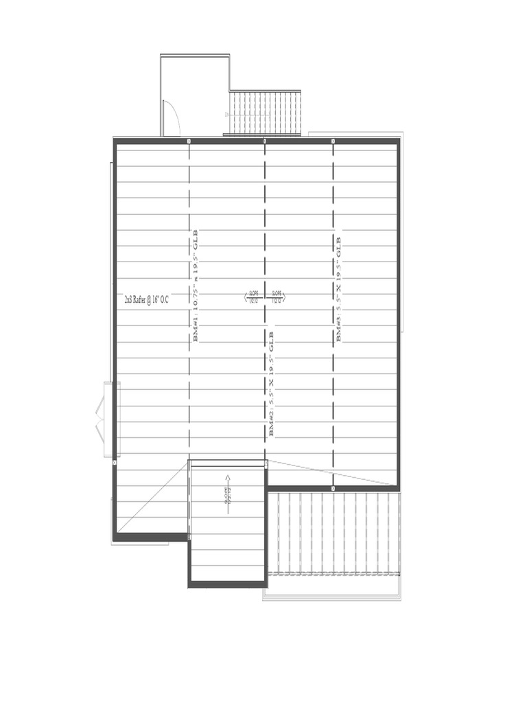 Prelim Gravity Design - Roof Plan-ROOF PLAN | PDF