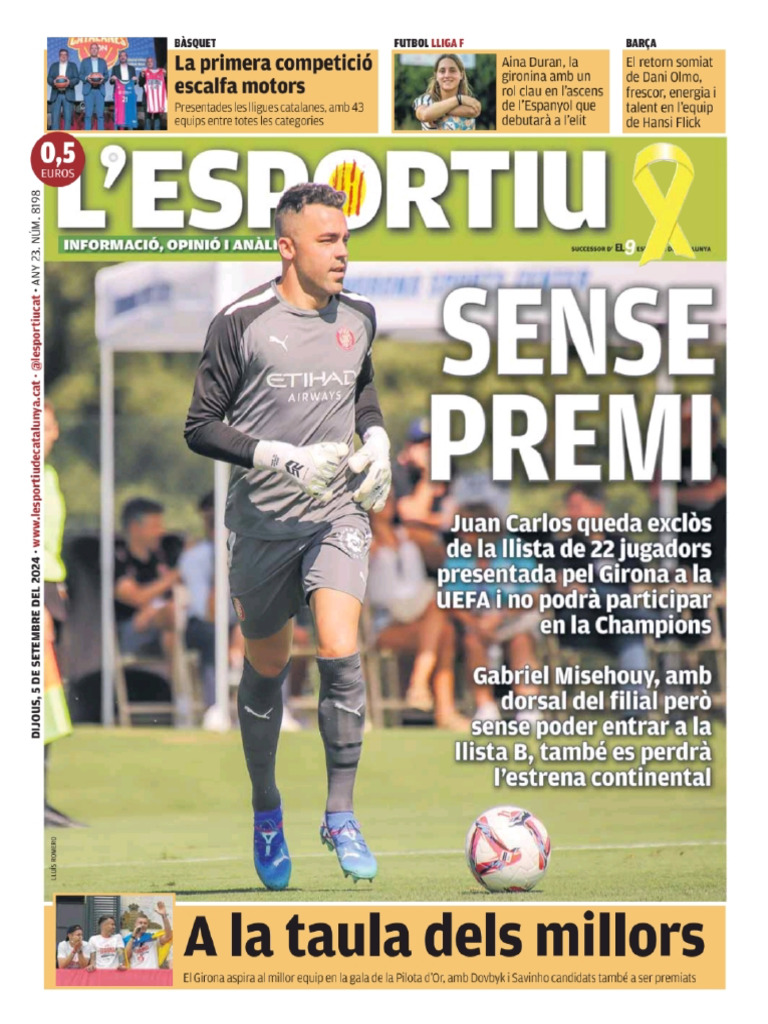 05-09-24-L'Esportiu Girona | PDF