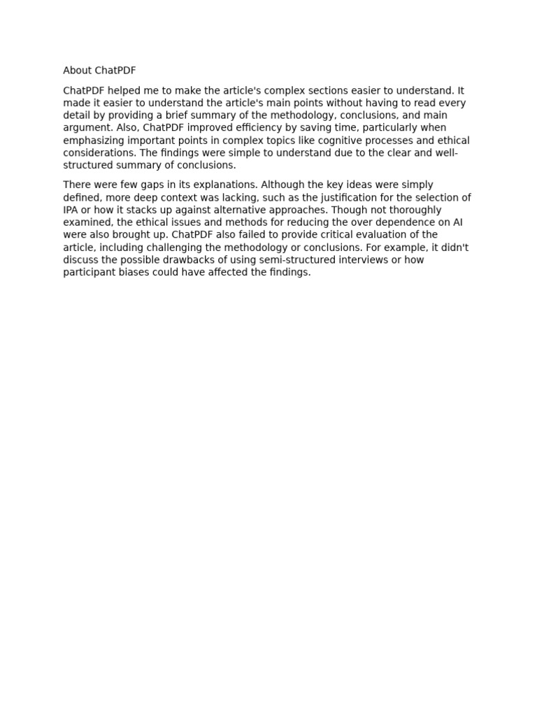 AI Research Paper | PDF