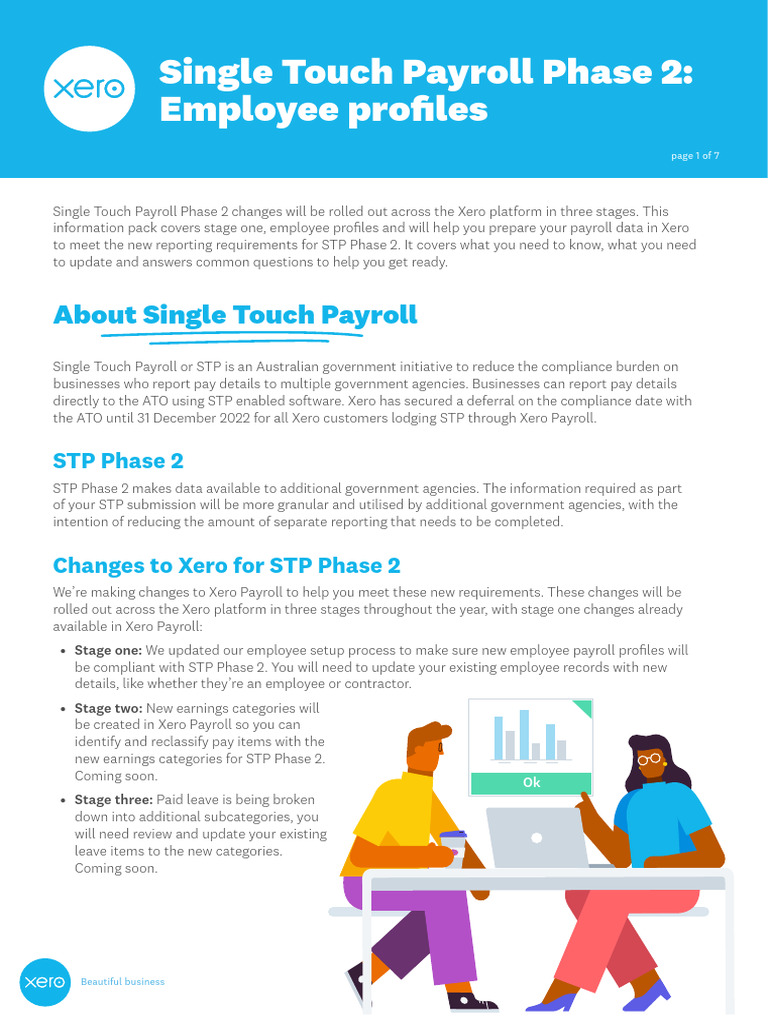 STP Phase 2: Employee Profile Updates | PDF | Payroll Tax | Employment