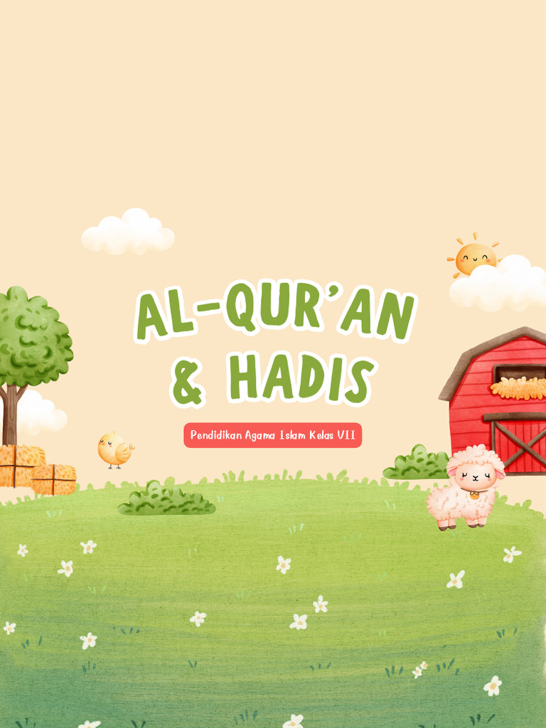 Al-Qur'an Dan Hadis Sebagai Pedoman Hidup (Dokumen (A4) ) | PDF