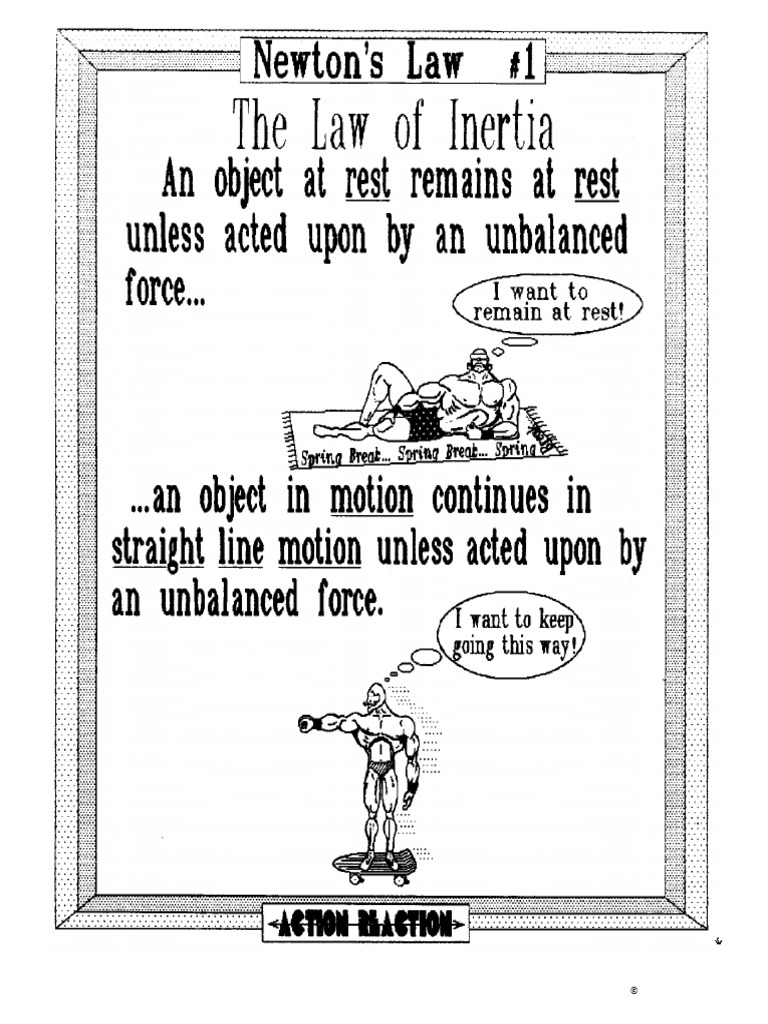 Newtons 3 Laws Explain-2 | PDF | Force | Mass