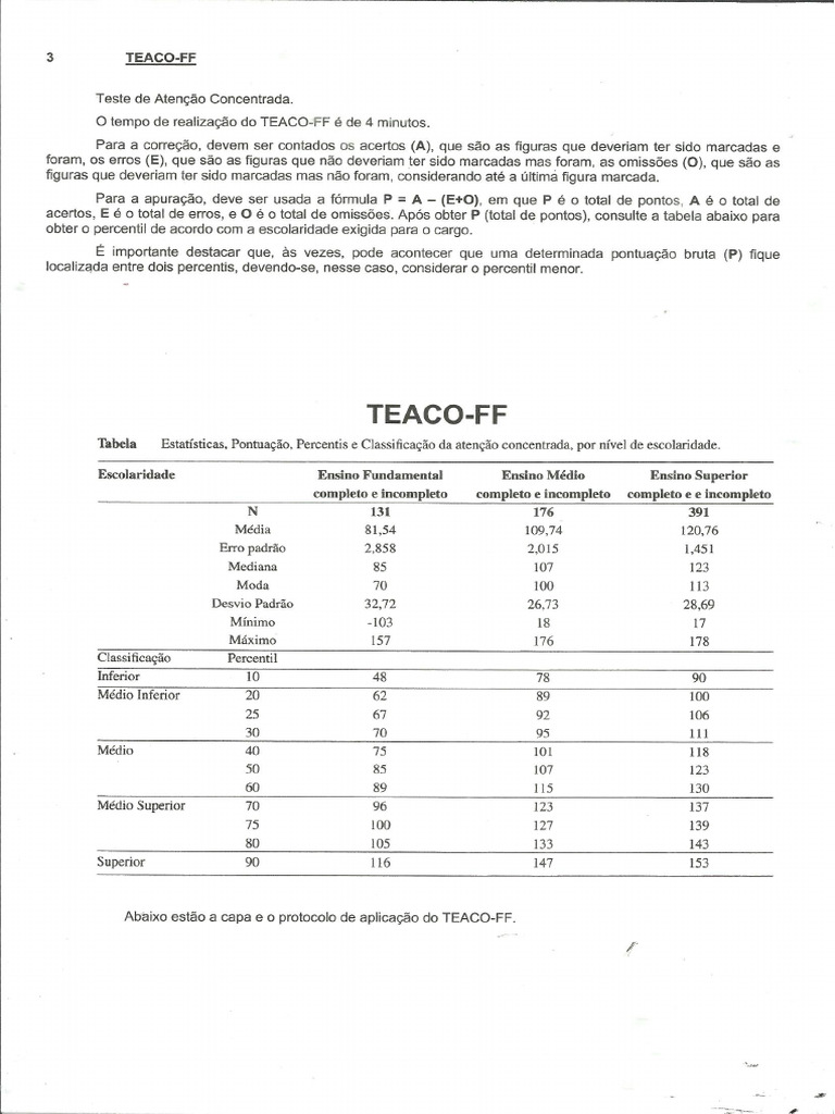 Crivo Teste | PDF