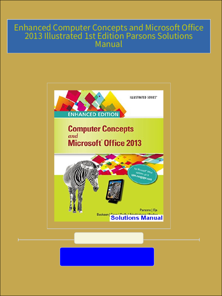 Download full Enhanced Computer Concepts and Microsoft Office 2013 ... Download full Enhanced Computer Concepts and Microsoft Office 2013 ...
