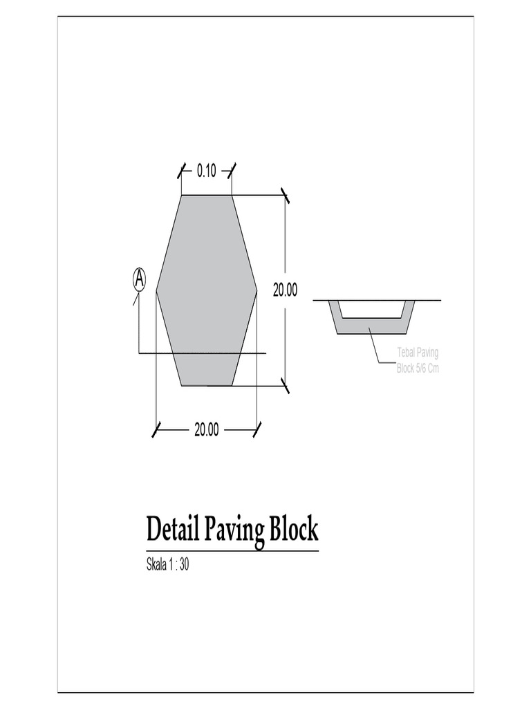 3.detail Paving Block | PDF