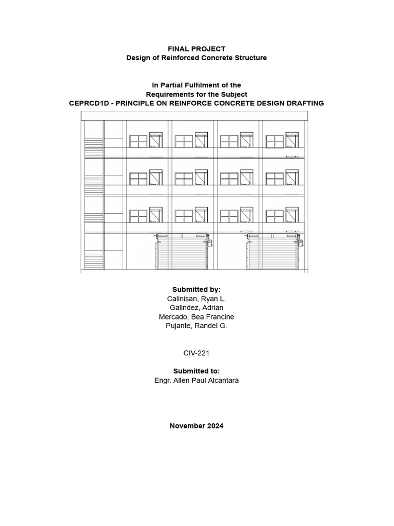 Rcd Final Project | PDF | Concrete | Tile