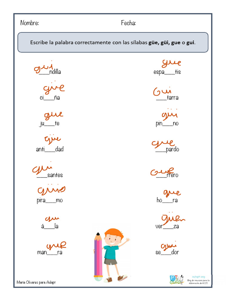 ortografia-gue-gui-gue-gui | PDF