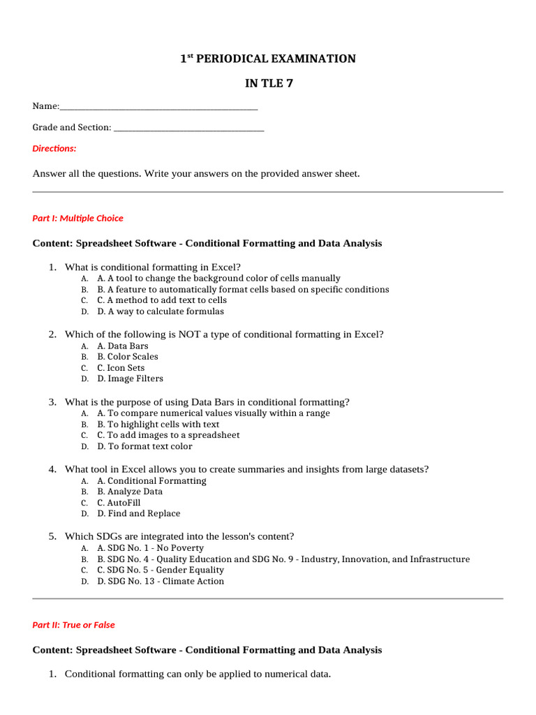 Tle - Deped Corner Digitals | PDF | Data Analysis | Microsoft Excel