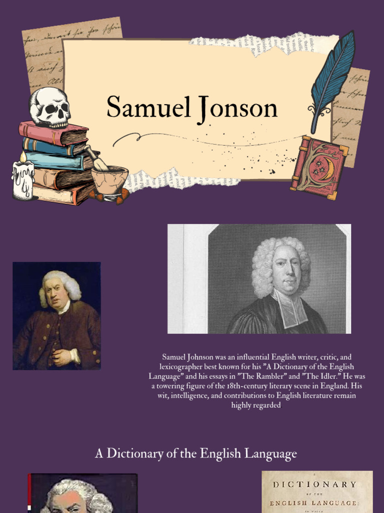 Samuel Jonson | PDF
